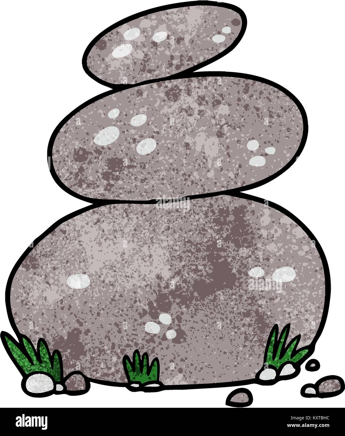 cartoon large stacked stones Stock Vector Image & Art - Alamy