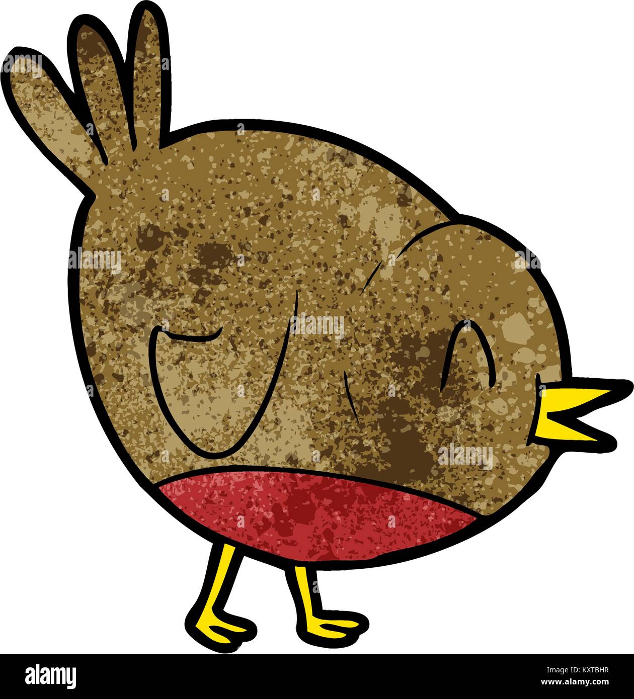 cartoon robin bird Stock Vector Image & Art - Alamy