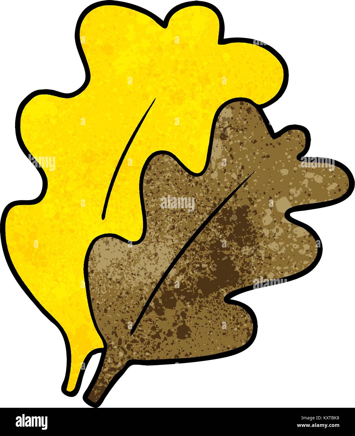 fall leaves cartoon Stock Vector Image & Art - Alamy