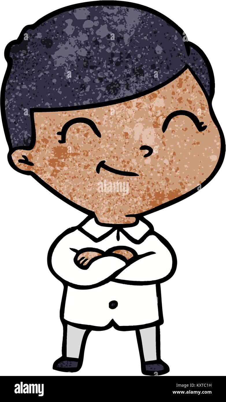 cartoon boy smiling Stock Vector Image & Art - Alamy