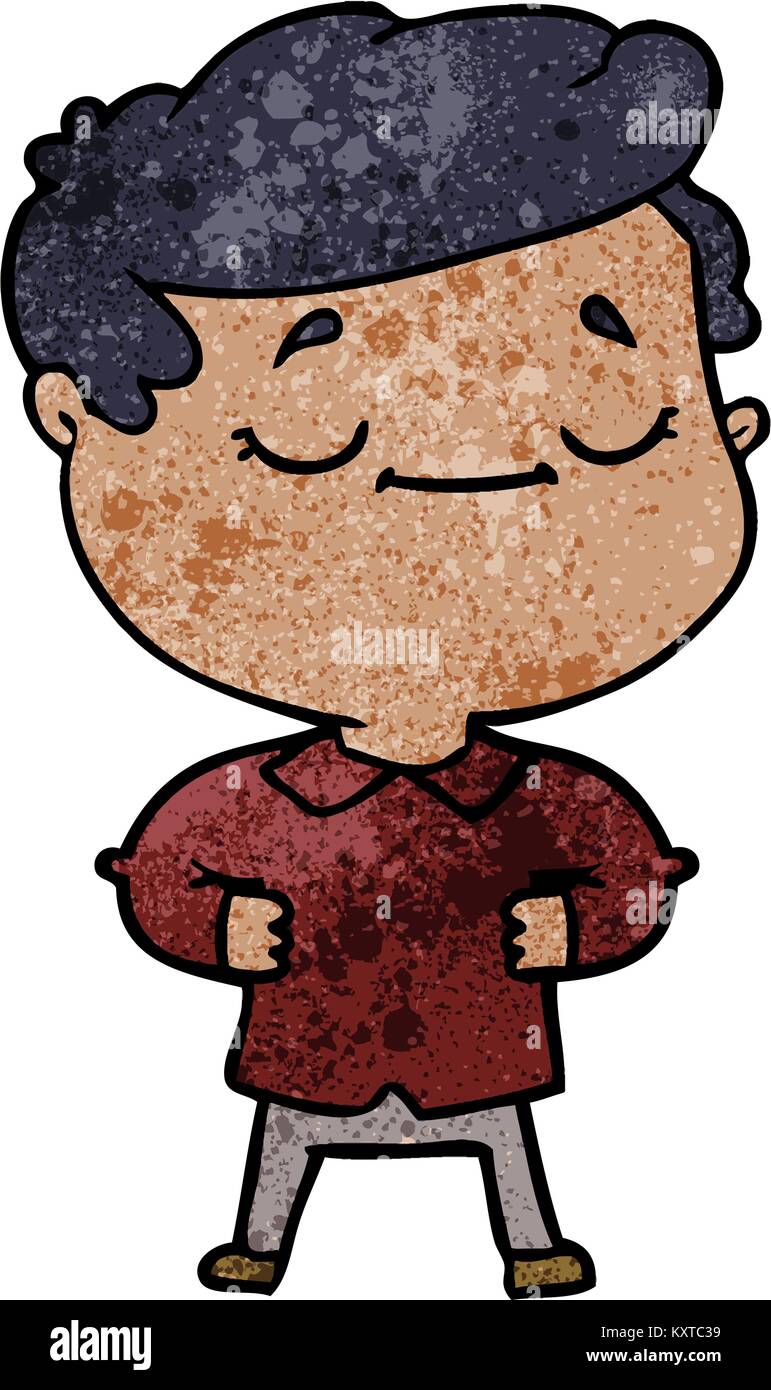 Cartoon Proud Man High Resolution Stock Photography and Images - Alamy