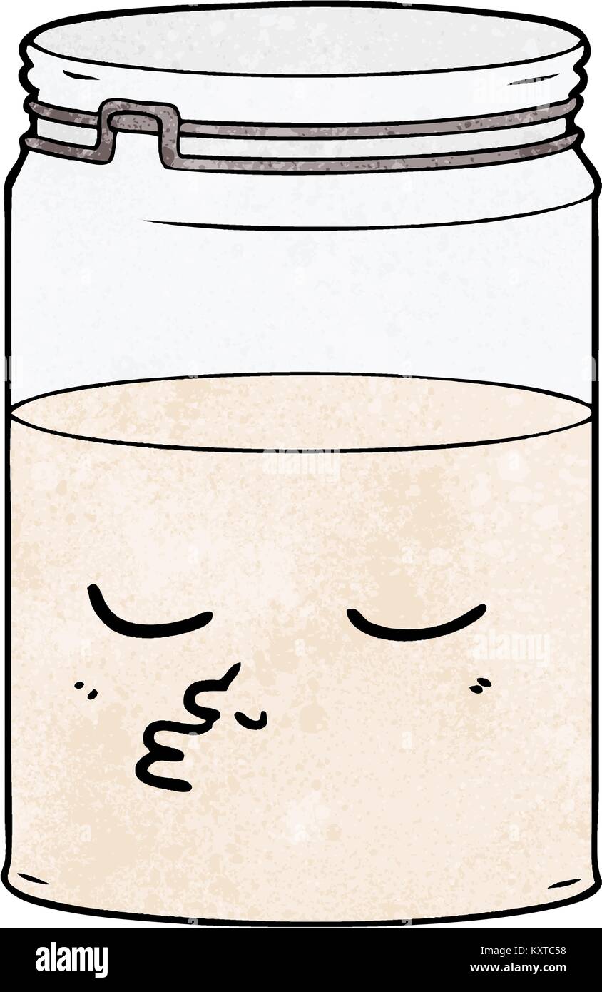 cartoon glass jar Stock Vector Image & Art - Alamy