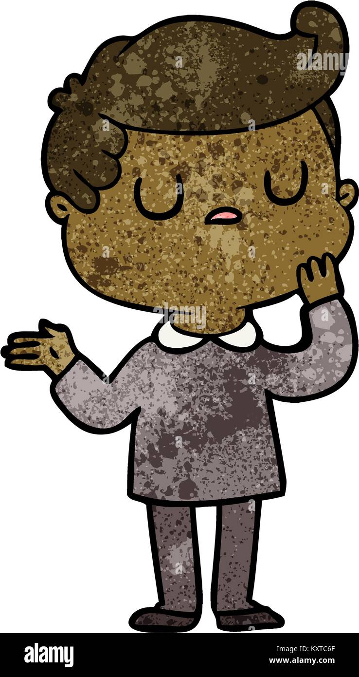 cartoon man wondering Stock Vector Image & Art - Alamy