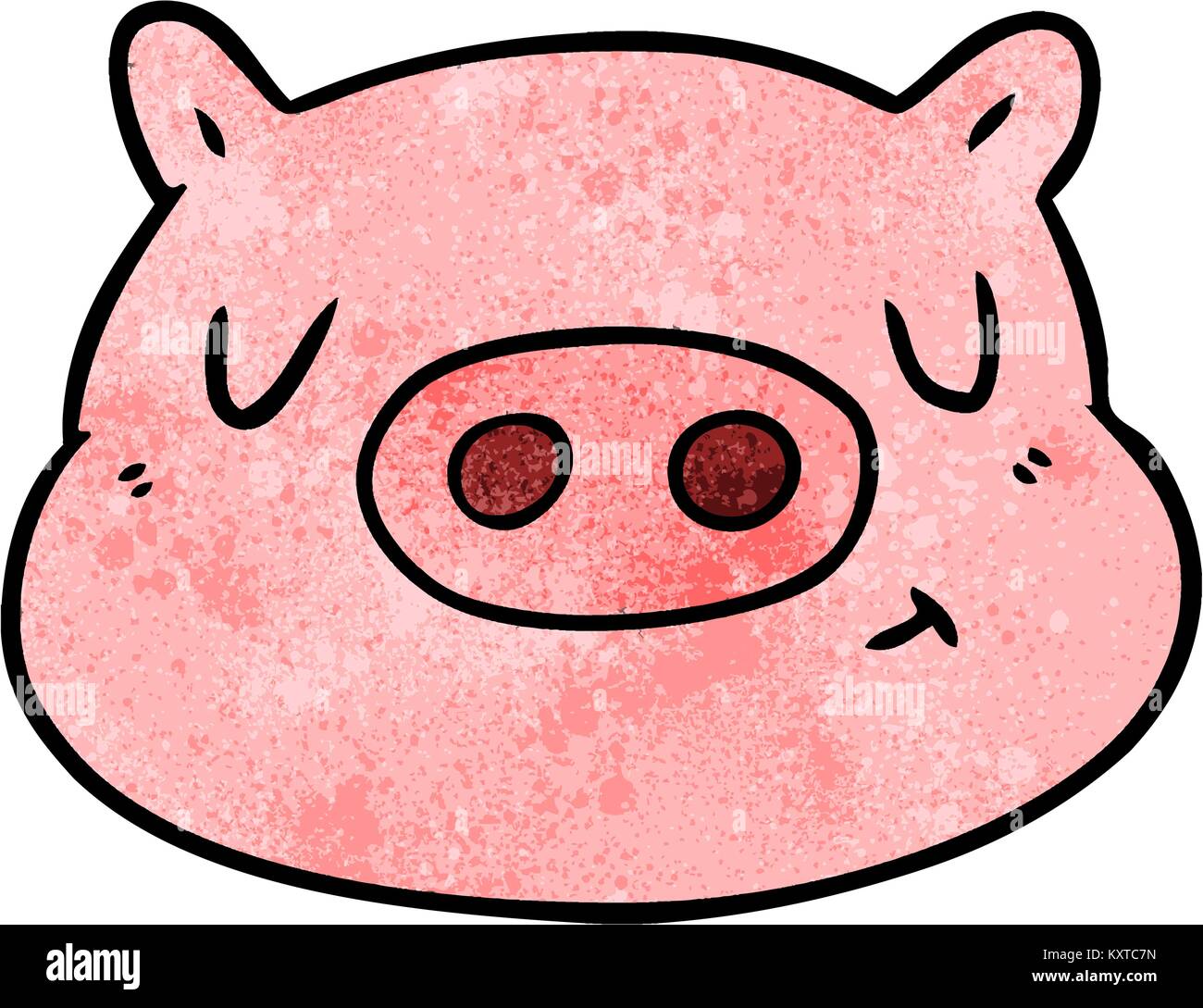 cartoon pig face Stock Vector Image & Art - Alamy