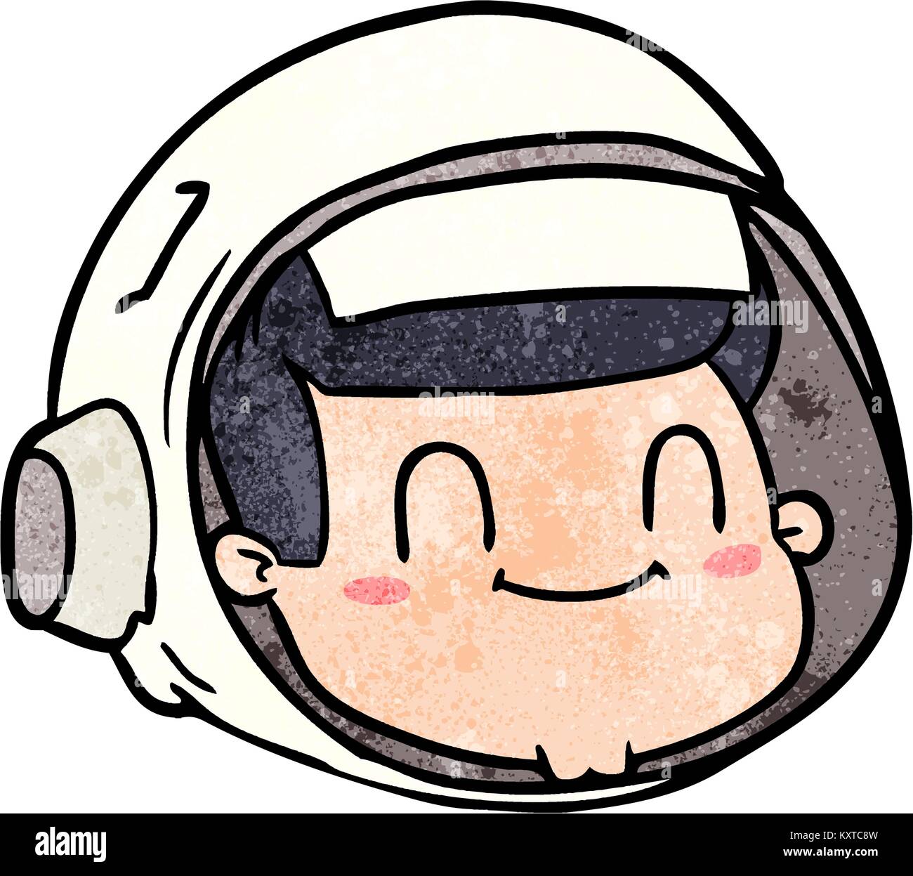 cartoon astronaut face Stock Vector Image & Art - Alamy