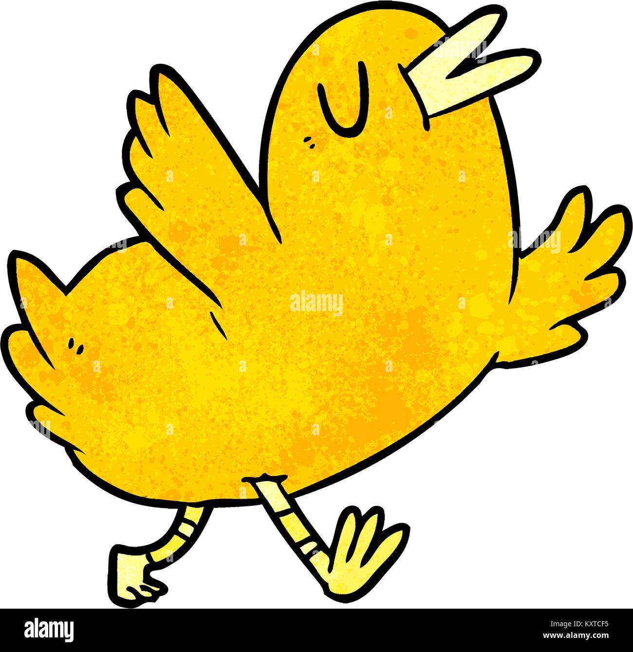 cartoon happy bird Stock Vector Image & Art - Alamy