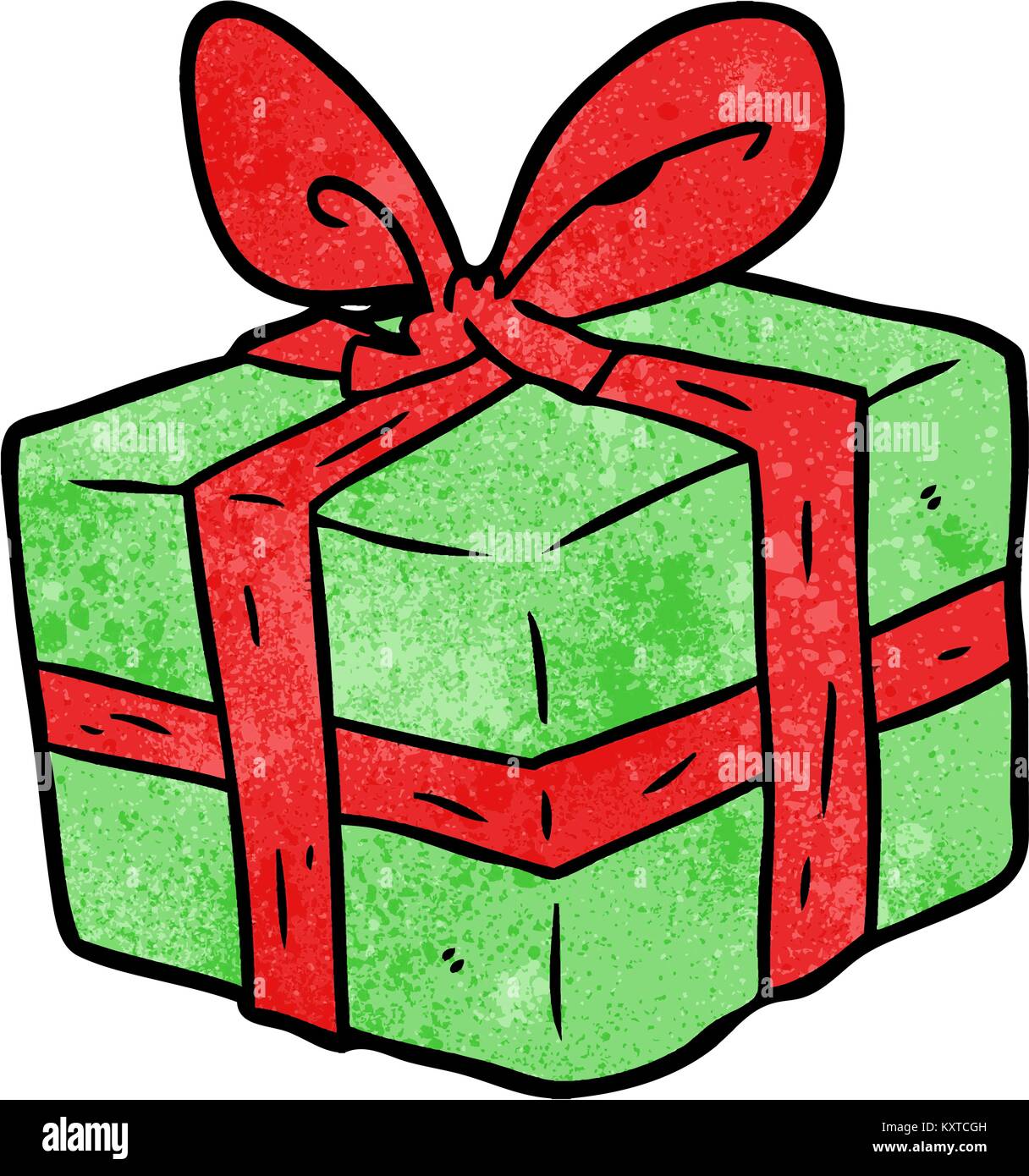 cartoon wrapped gift Stock Vector Image & Art - Alamy