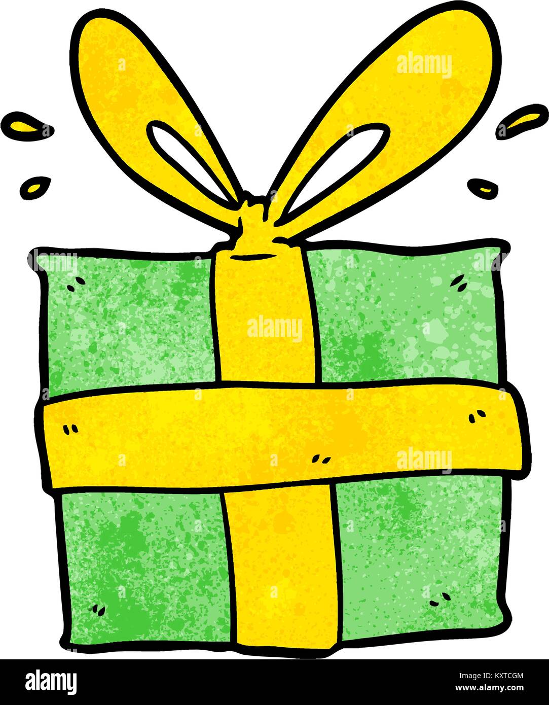 cartoon wrapped gift Stock Vector Image & Art - Alamy