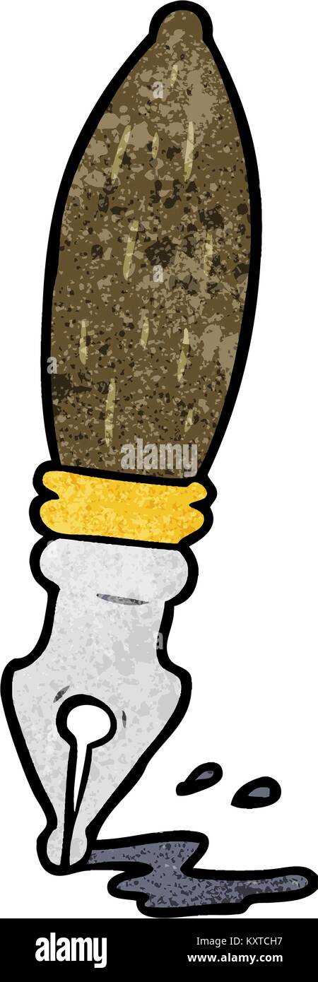 cartoon traditional fountain pen Stock Vector Image & Art - Alamy