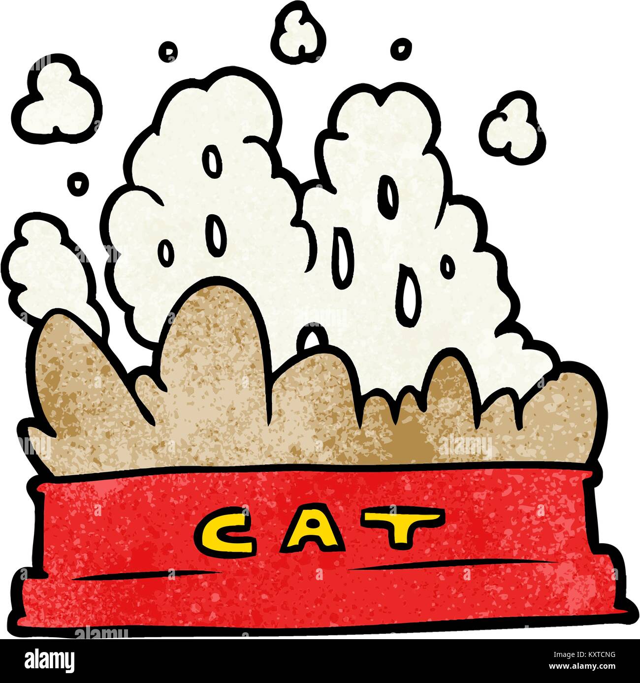 cartoon bowl of cat food Stock Vector Image & Art - Alamy