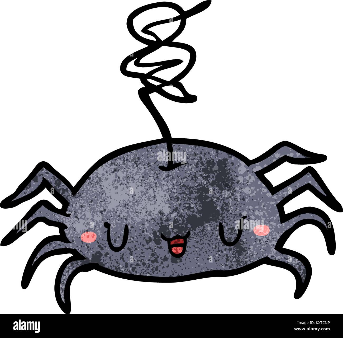 cartoon halloween spider Stock Vector Image & Art - Alamy