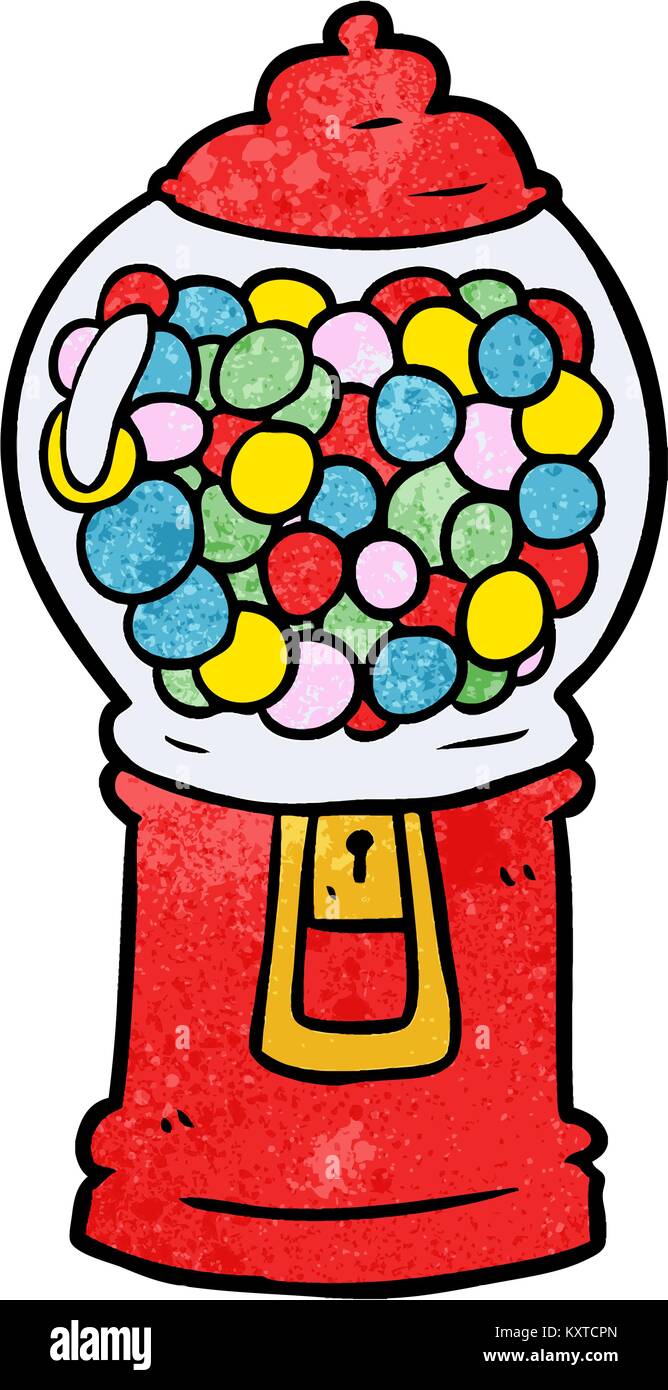 cartoon gumball machine Stock Vector Image & Art - Alamy