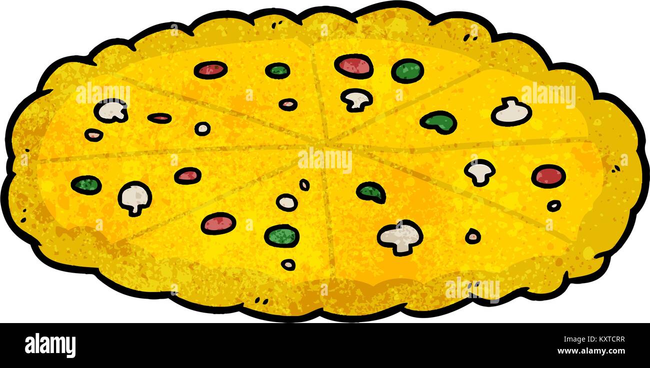 cartoon double cheese pizza Stock Vector Image & Art - Alamy