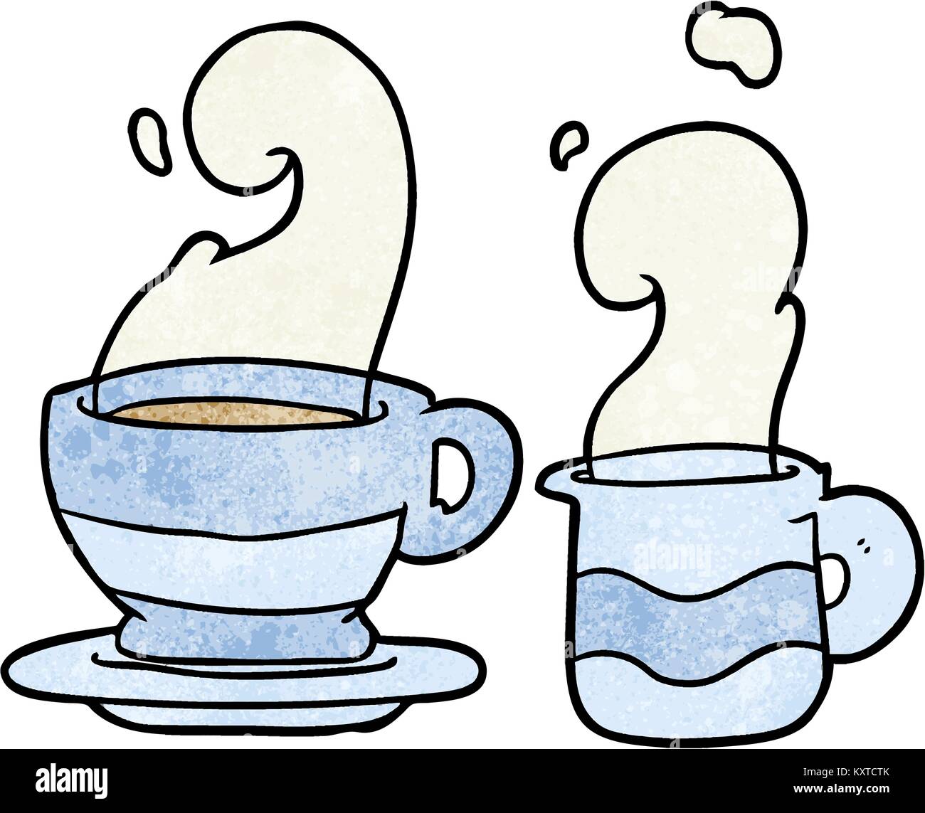 cartoon cup of coffee Stock Vector Image & Art - Alamy