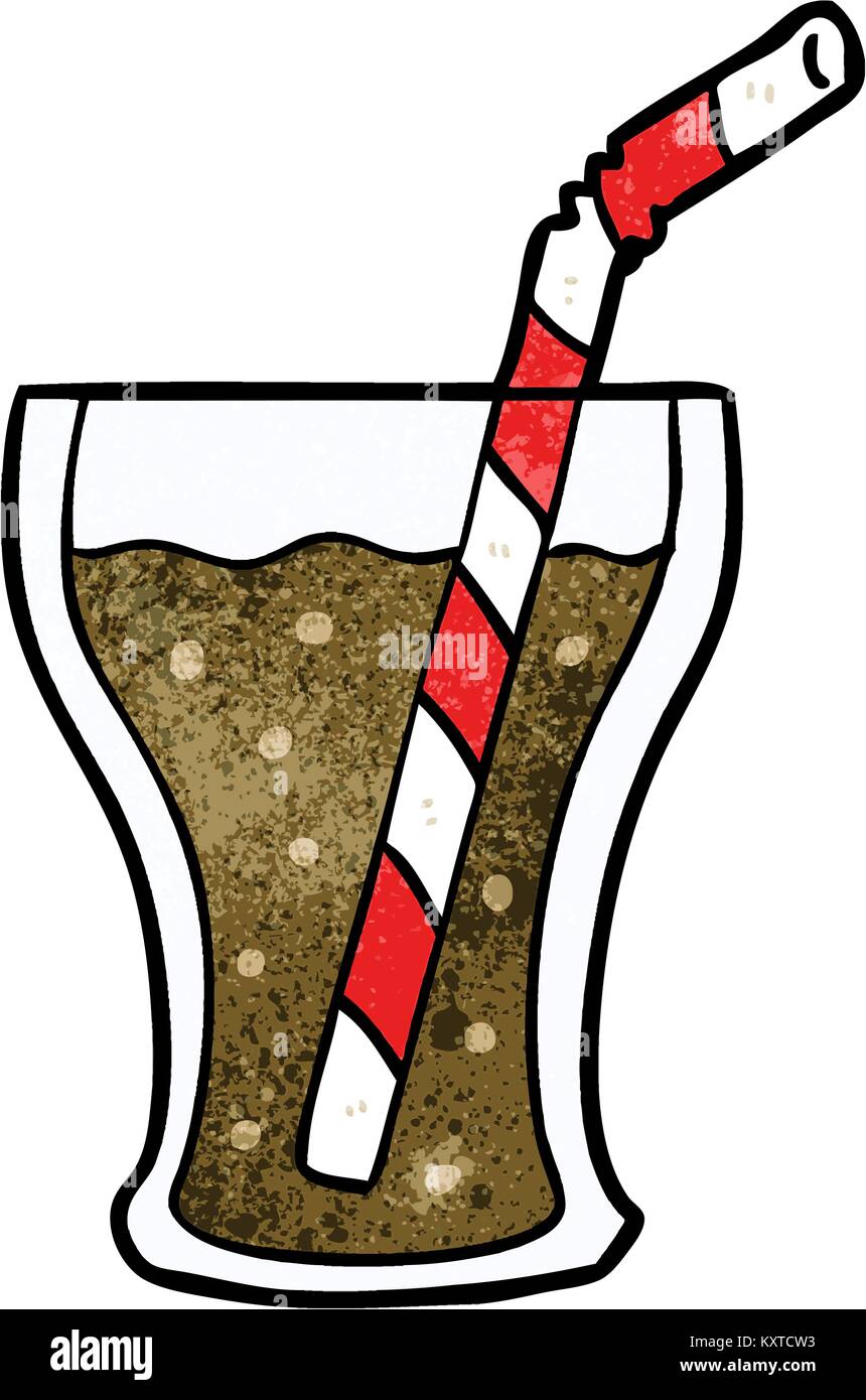 cartoon glass of cola Stock Vector Image & Art - Alamy
