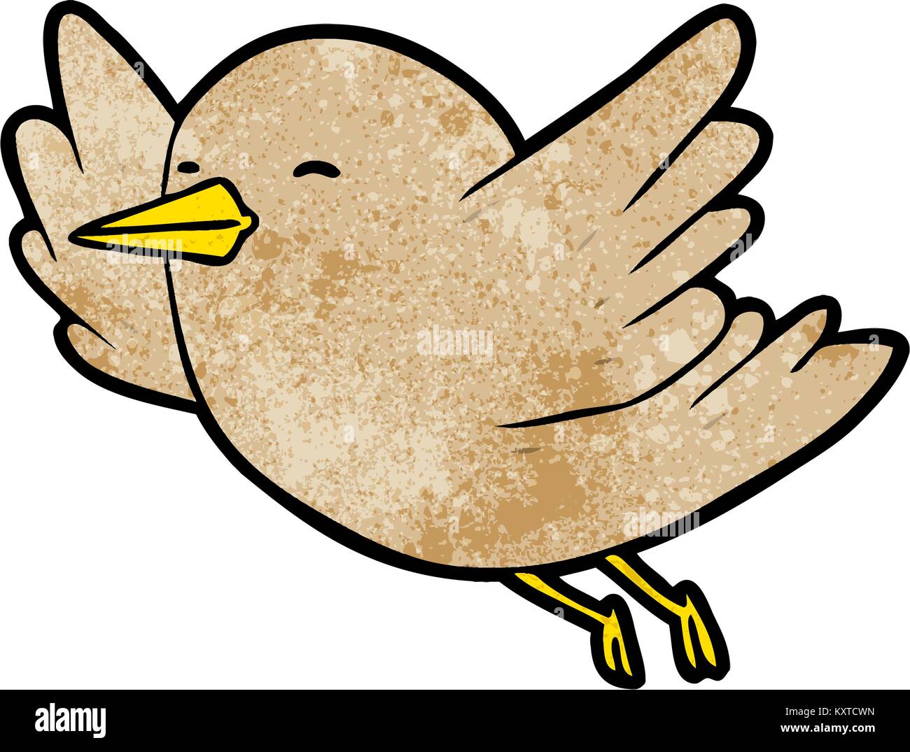 cartoon bird flying Stock Vector Image & Art - Alamy