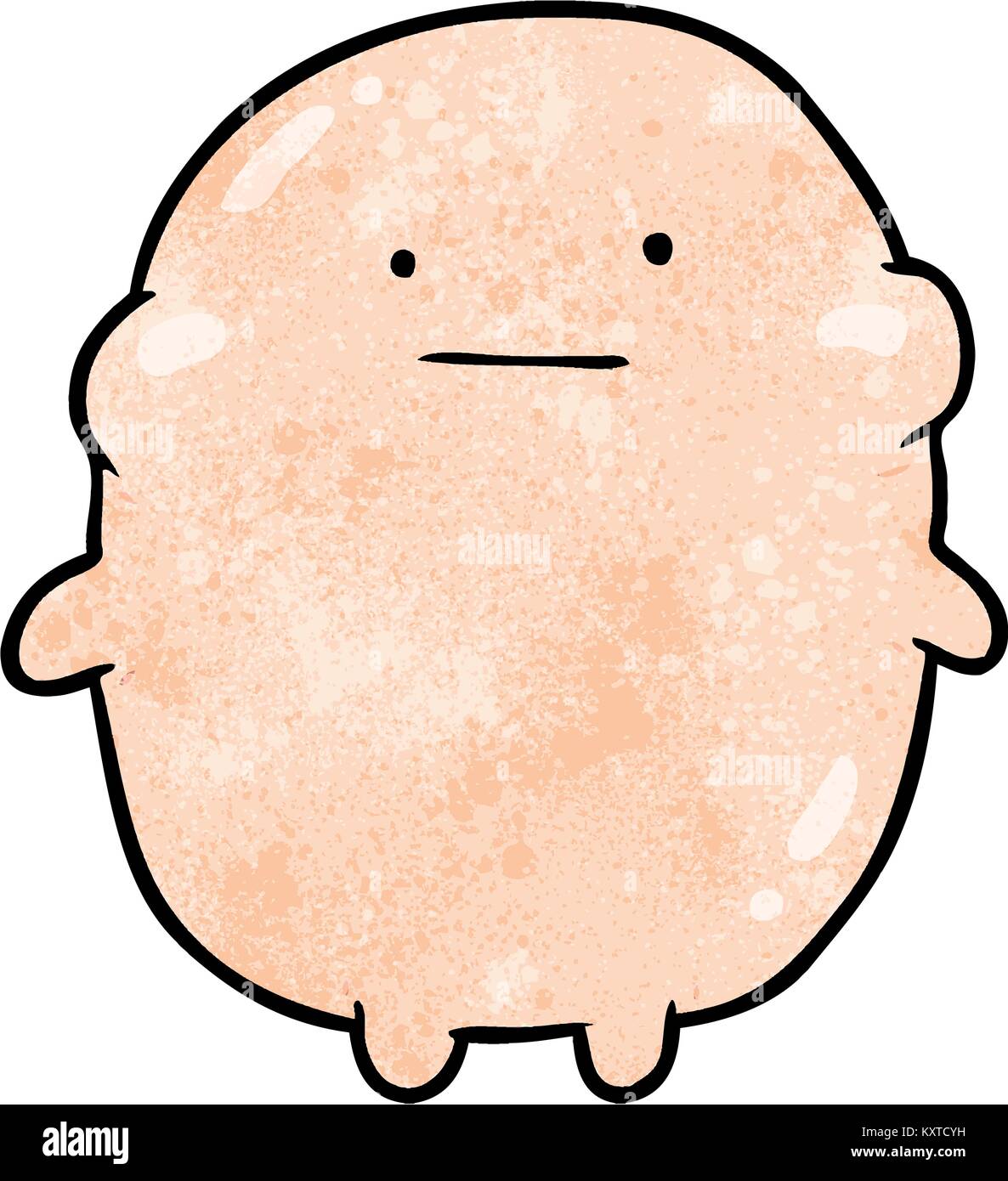 cute fat cartoon human Stock Vector Image & Art - Alamy