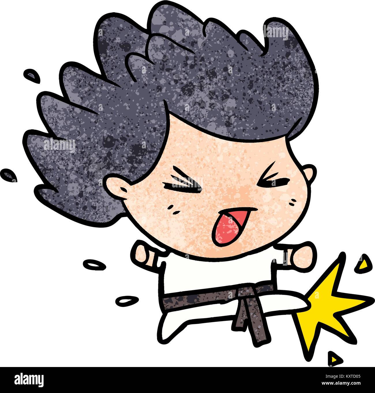 Black kick Stock Vector Images - Alamy