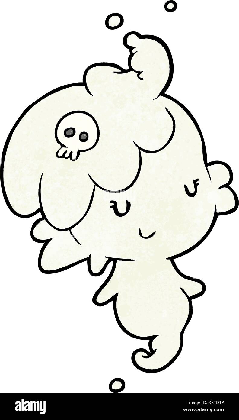 cute cartoon ghost girl Stock Vector Image & Art - Alamy