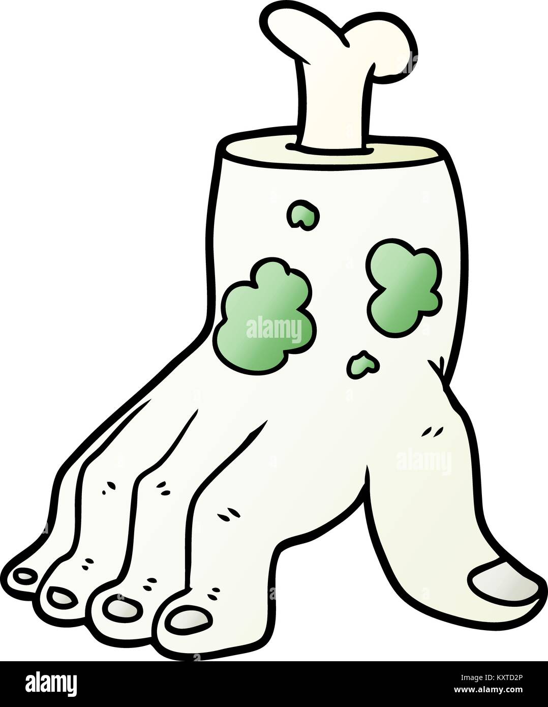 spooky zombie hand cartoon Stock Vector Image & Art - Alamy