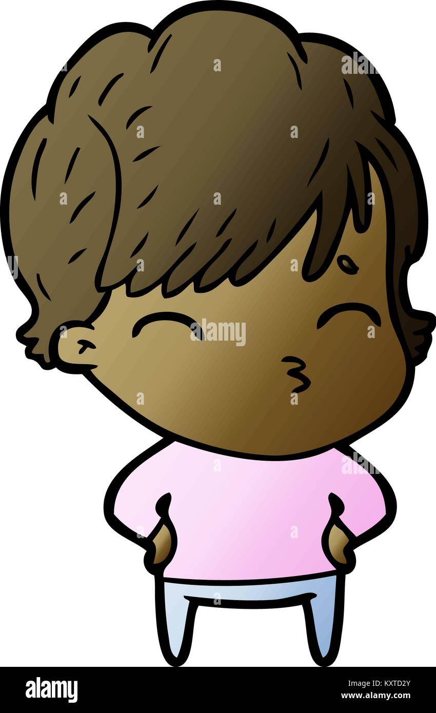 cartoon woman thinking Stock Vector Image & Art - Alamy