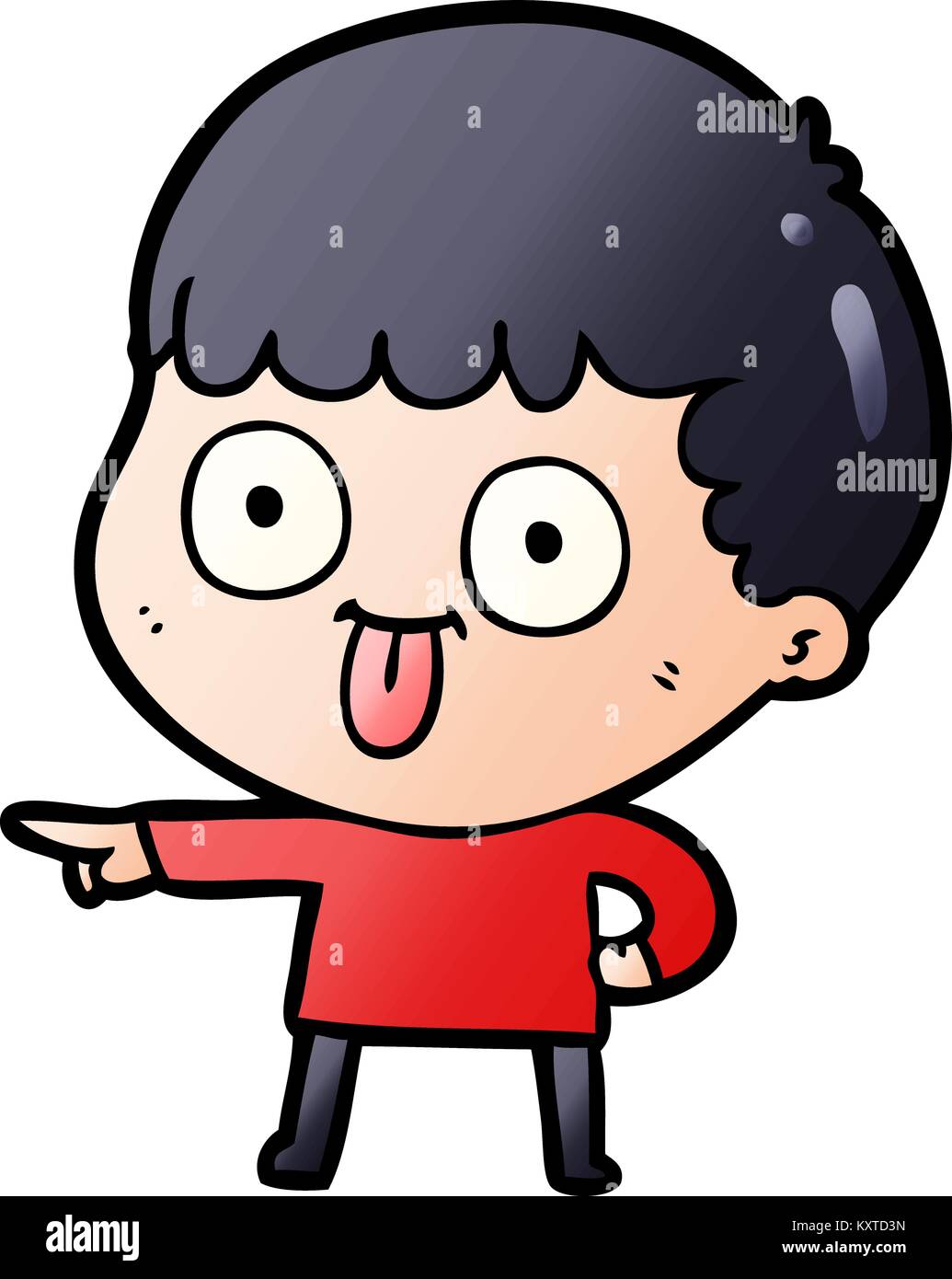 cartoon man staring Stock Vector Image & Art - Alamy
