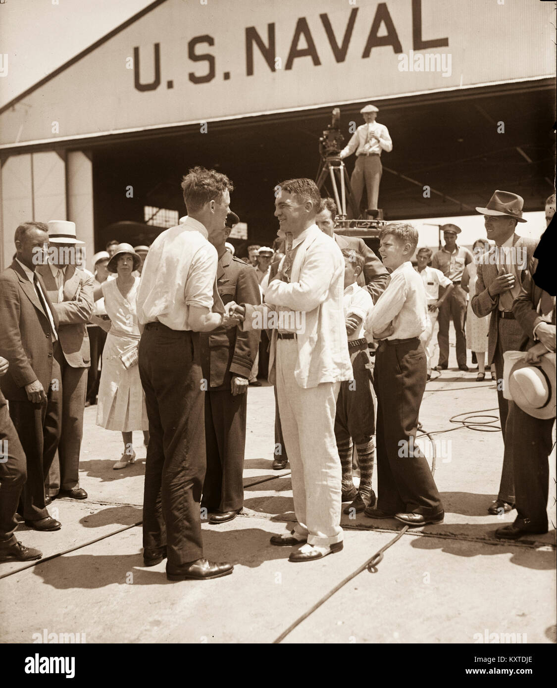 Charles A. Lindbergh aviator and American hero. In the early morning of ...