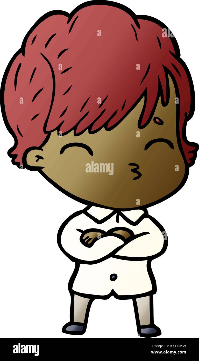 cartoon woman thinking Stock Vector Image & Art - Alamy