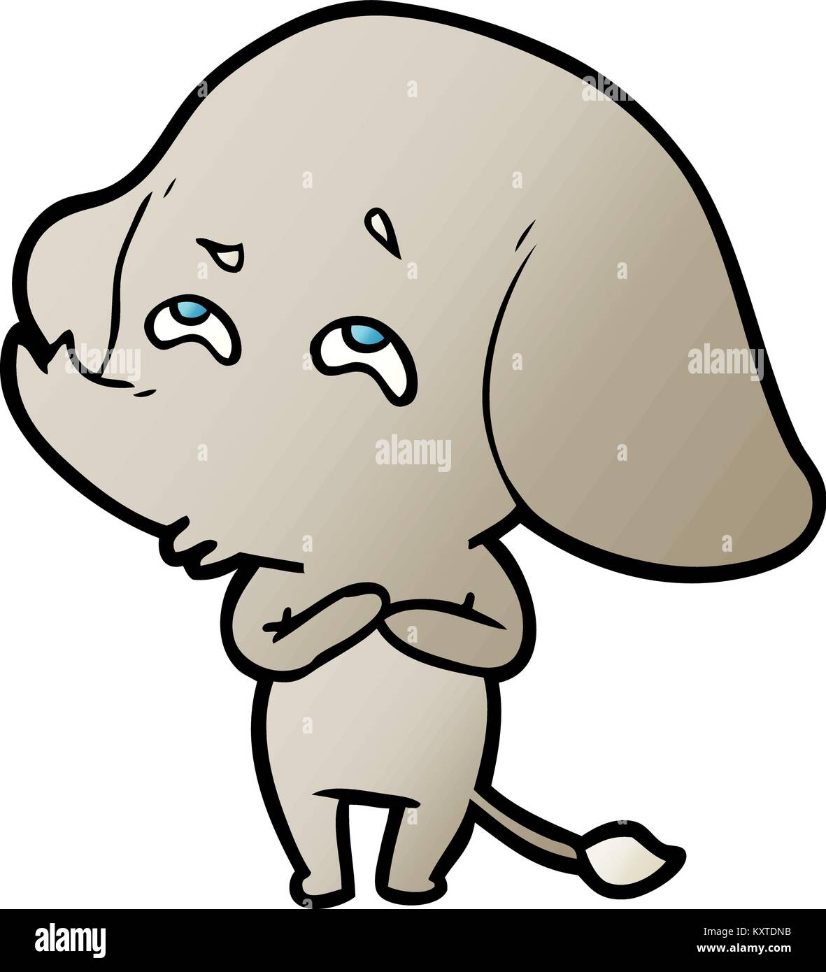 cartoon elephant remembering Stock Vector Image & Art - Alamy