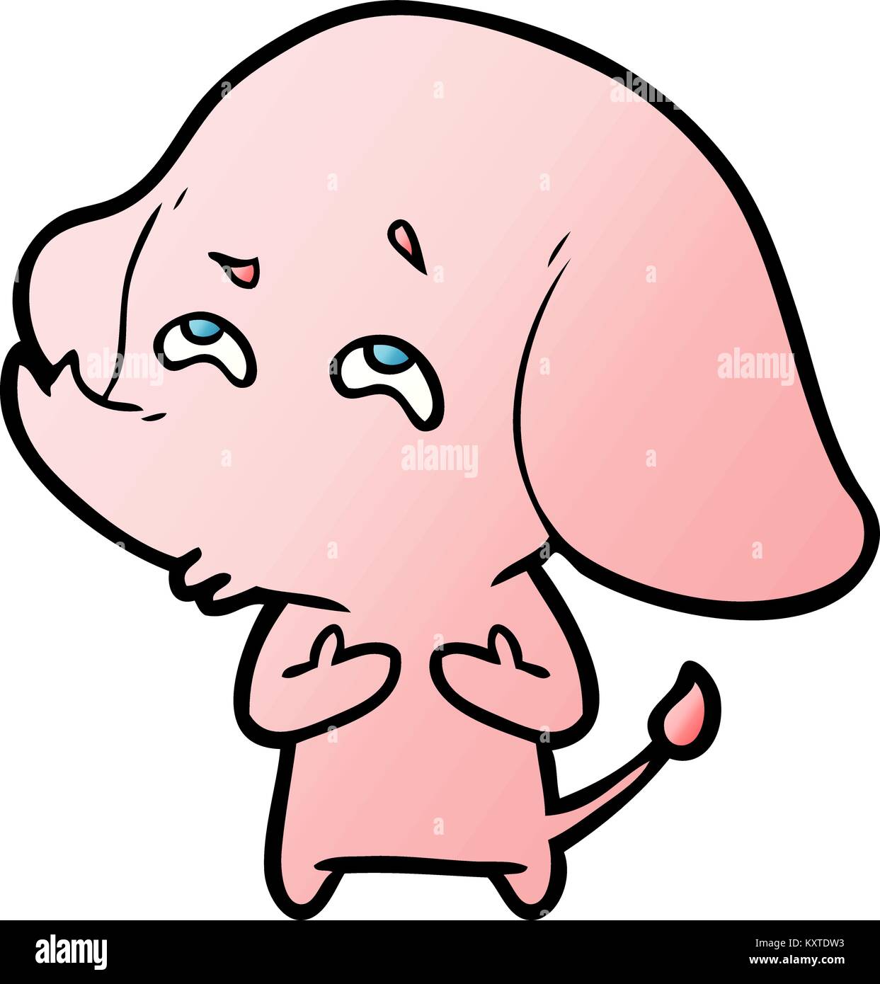 cartoon elephant remembering Stock Vector Image & Art - Alamy