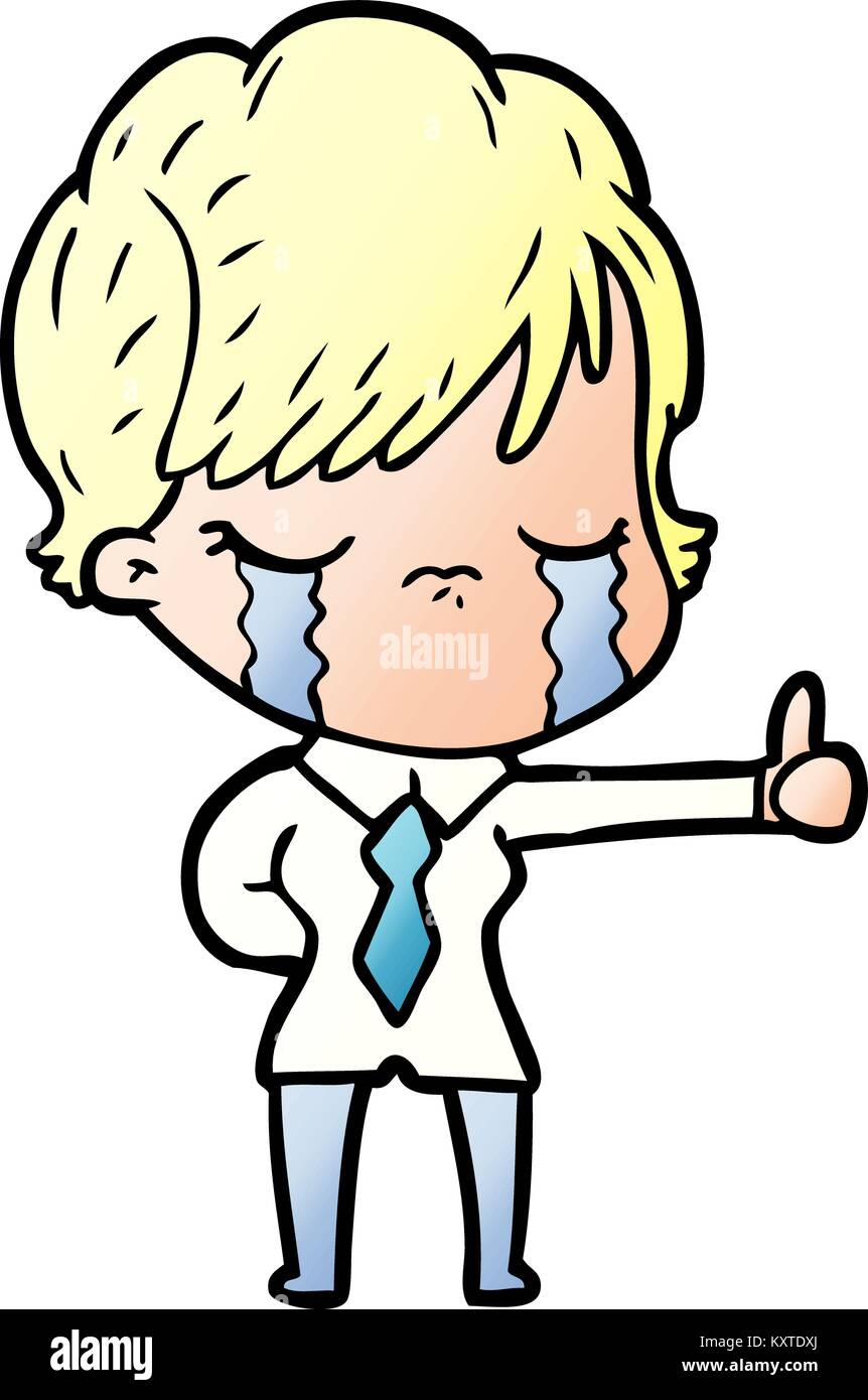 cartoon woman crying Stock Vector Image & Art - Alamy