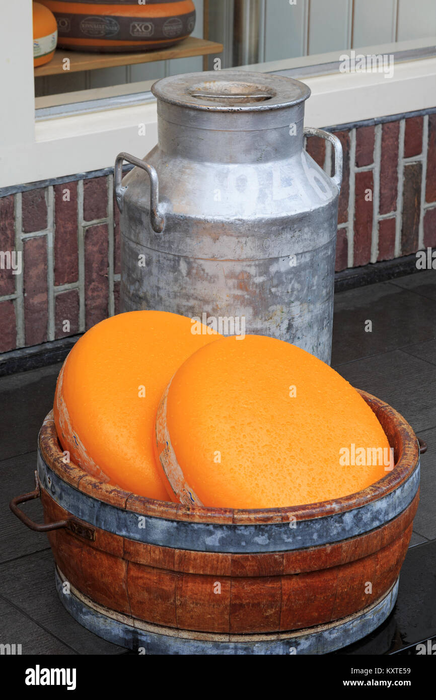 Cheese Factory, Volendam, North Holland, Netherlands, Europe Stock ...