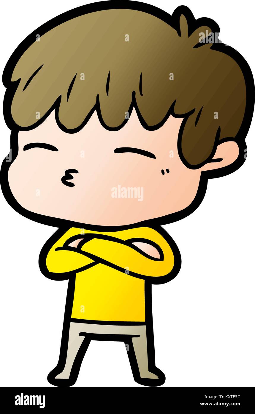 cartoon frustrated man Stock Vector Image & Art - Alamy