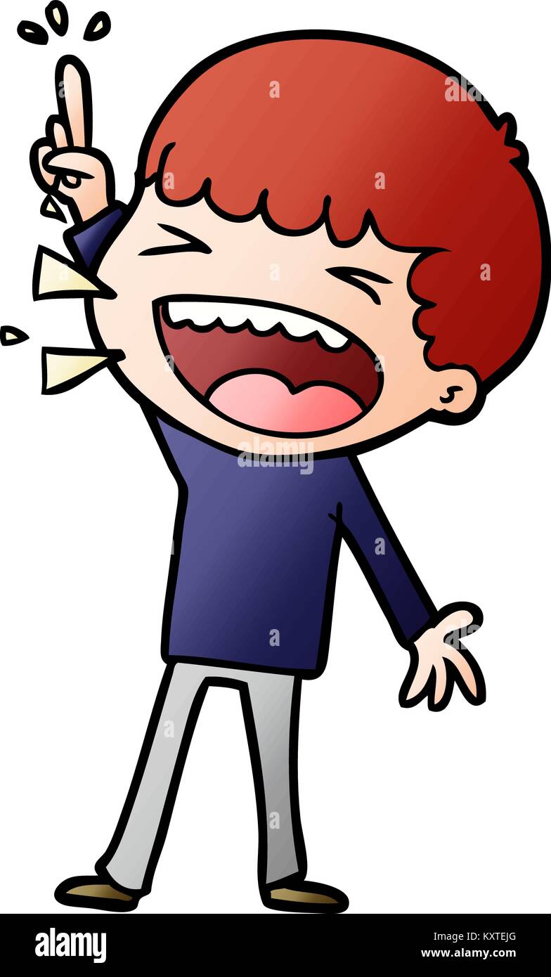 cartoon laughing man Stock Vector Image & Art - Alamy