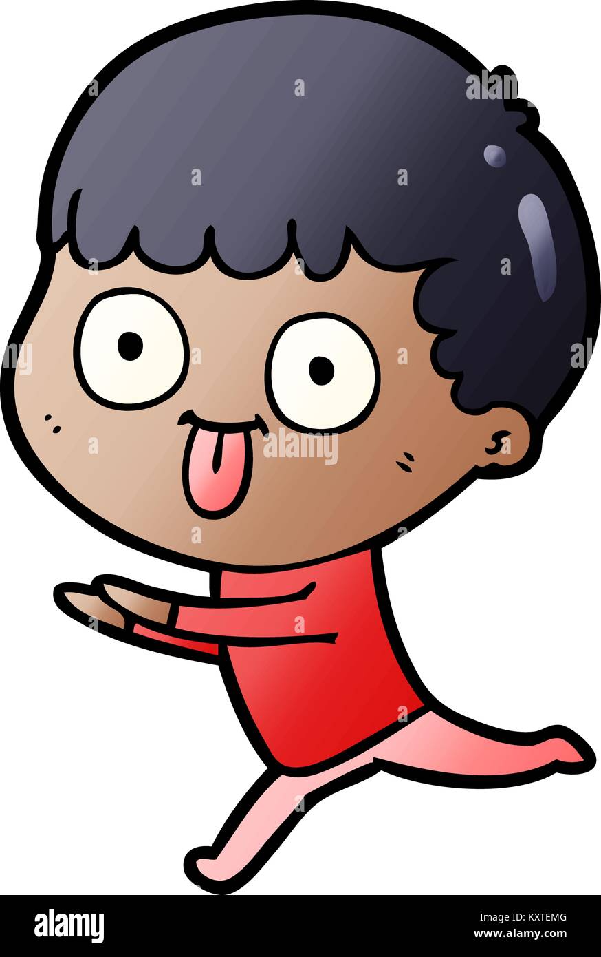 cartoon man staring Stock Vector Image & Art - Alamy