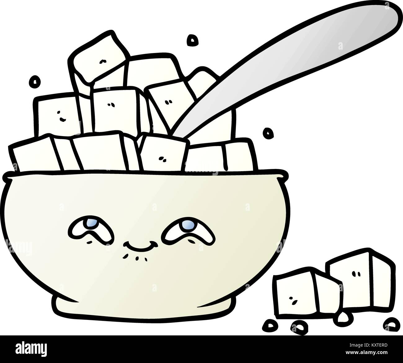 cartoon sugar bowl Stock Vector Image & Art - Alamy