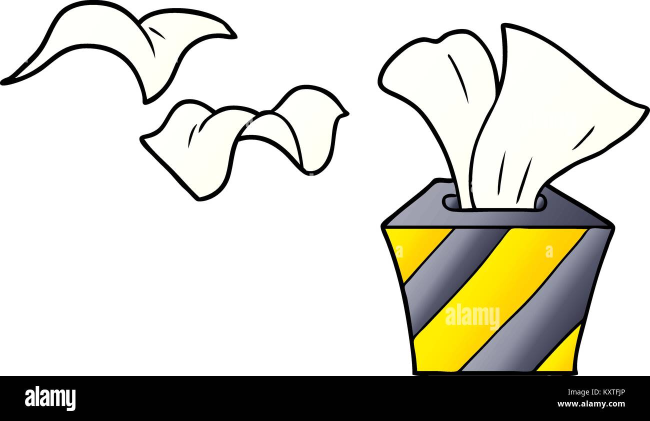 cartoon box of tissues Stock Vector Image & Art - Alamy