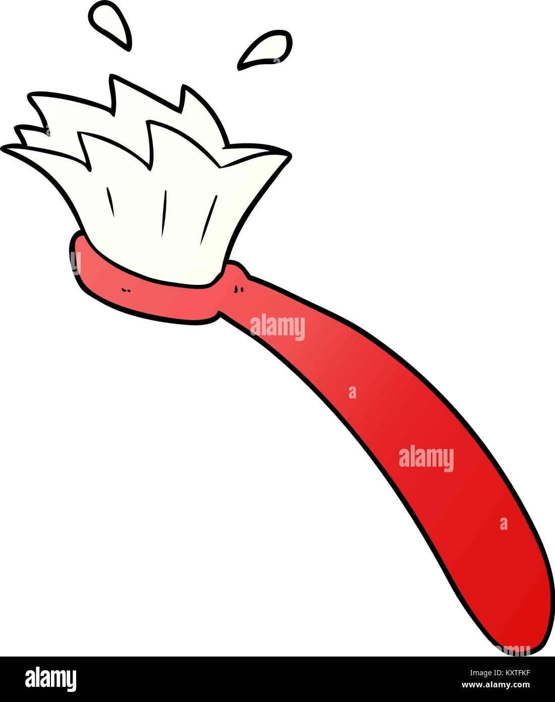 cartoon tooth brush Stock Vector Image & Art - Alamy