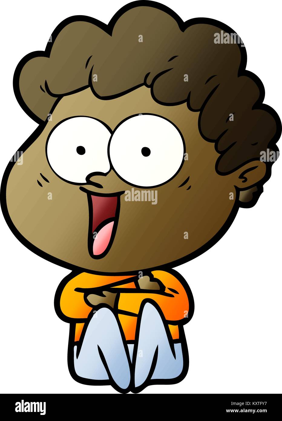 excited man cartoon Stock Vector Image & Art - Alamy