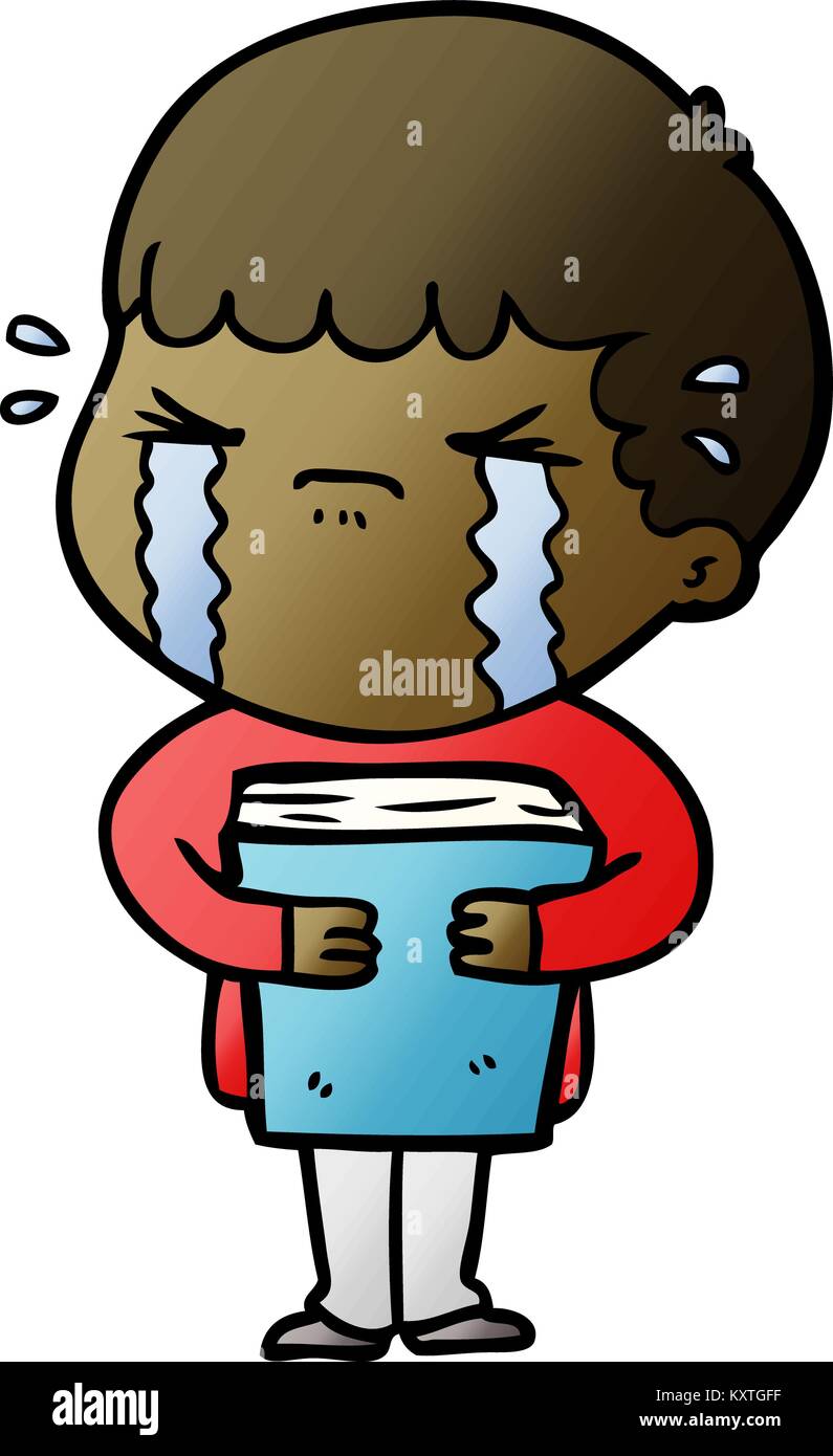 cartoon man crying Stock Vector Image & Art - Alamy