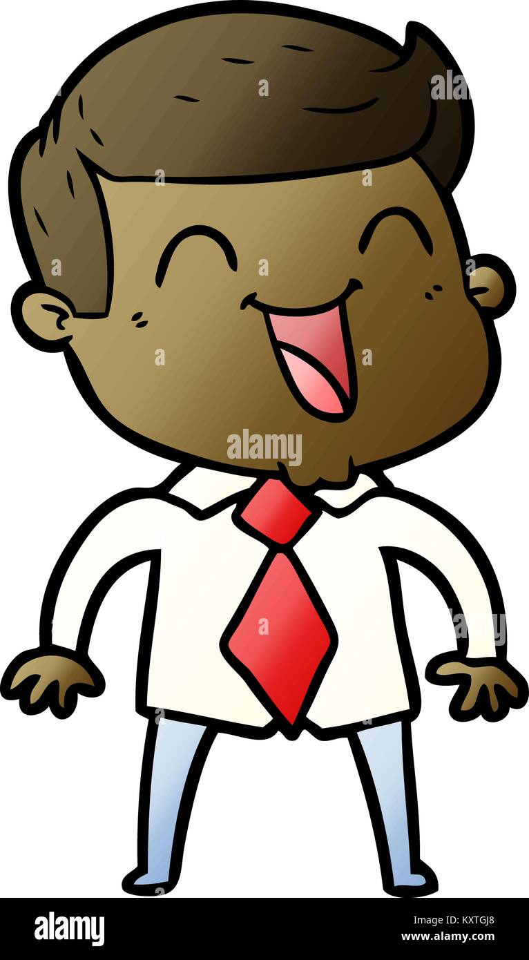 cartoon man laughing Stock Vector Image & Art - Alamy
