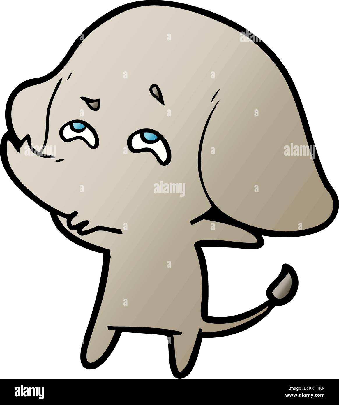 cartoon elephant remembering Stock Vector Image & Art - Alamy