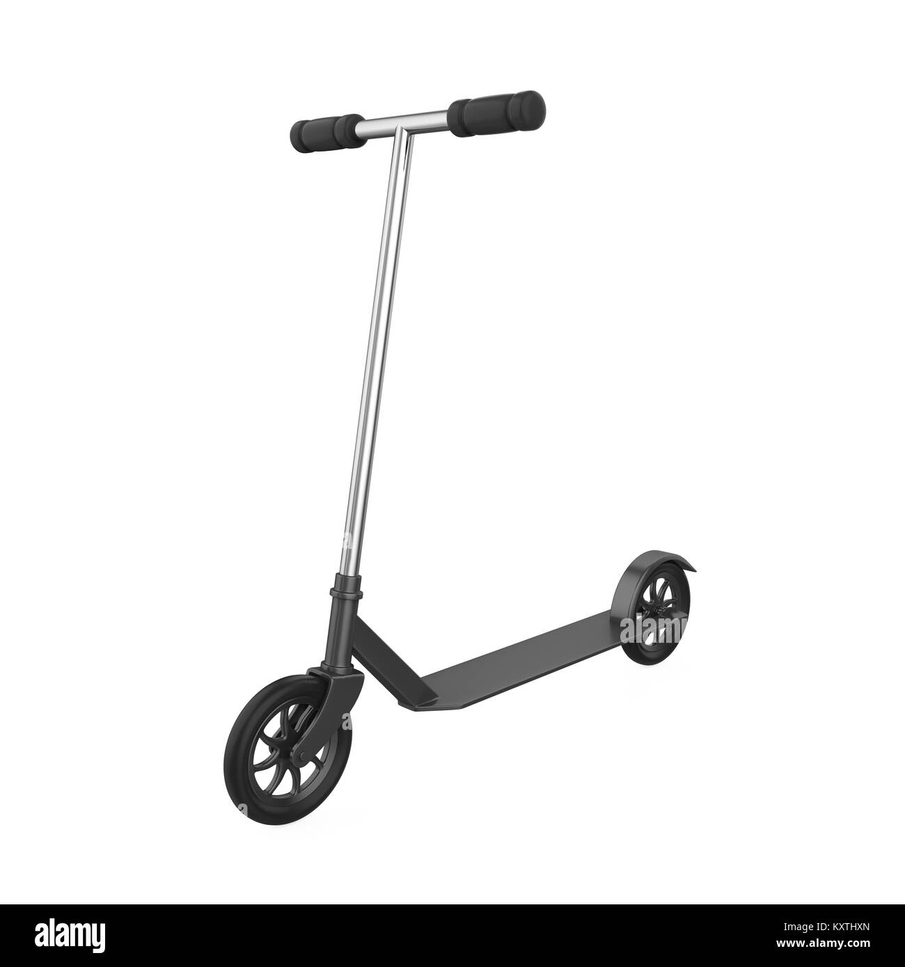Kids Scooter Isolated Stock Photo - Alamy