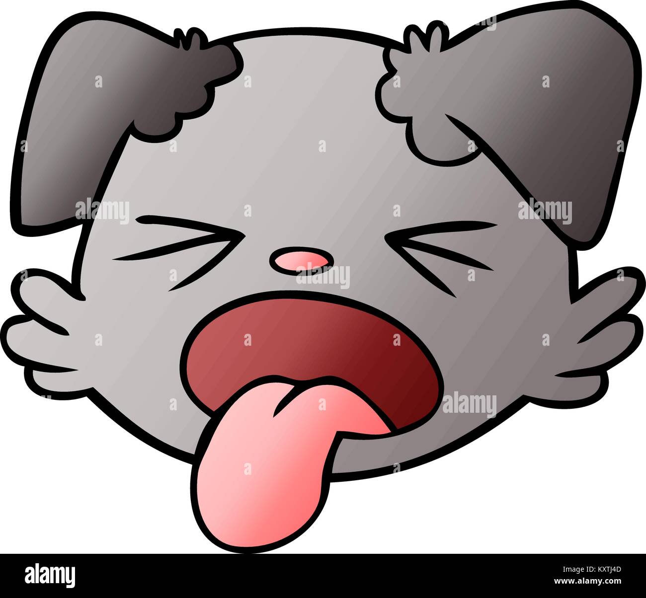 cartoon dog face Stock Vector Image & Art - Alamy