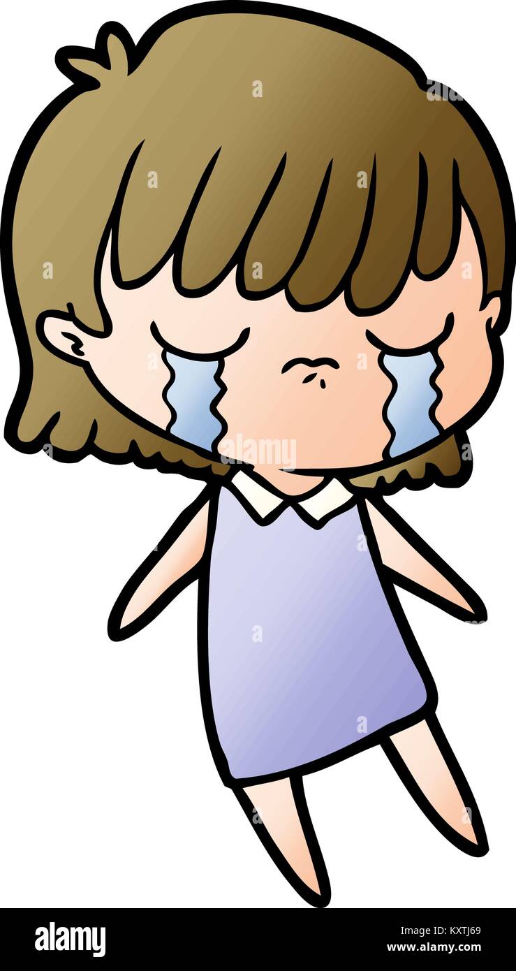 cartoon woman crying Stock Vector Image & Art - Alamy