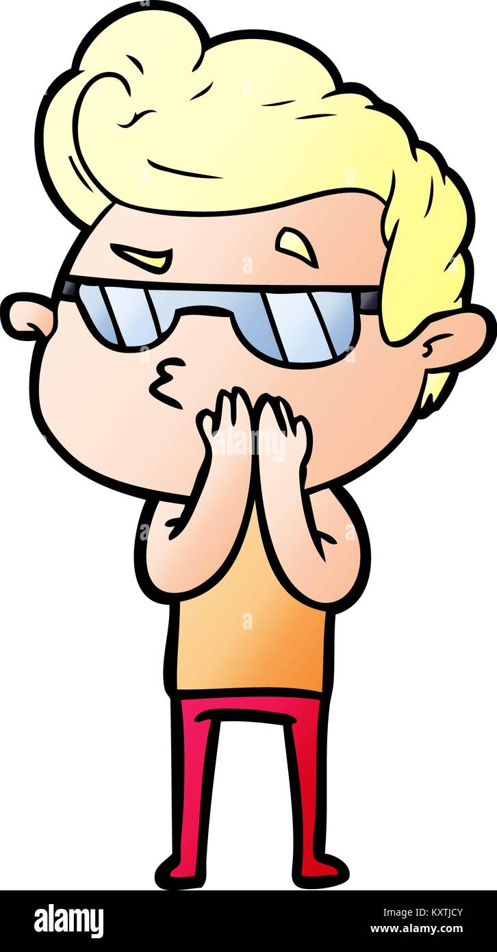cartoon cool guy Stock Vector Image & Art - Alamy