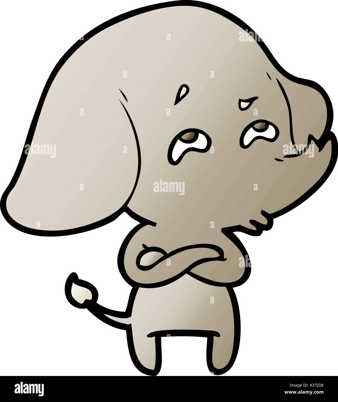 cartoon elephant remembering Stock Vector Image & Art - Alamy