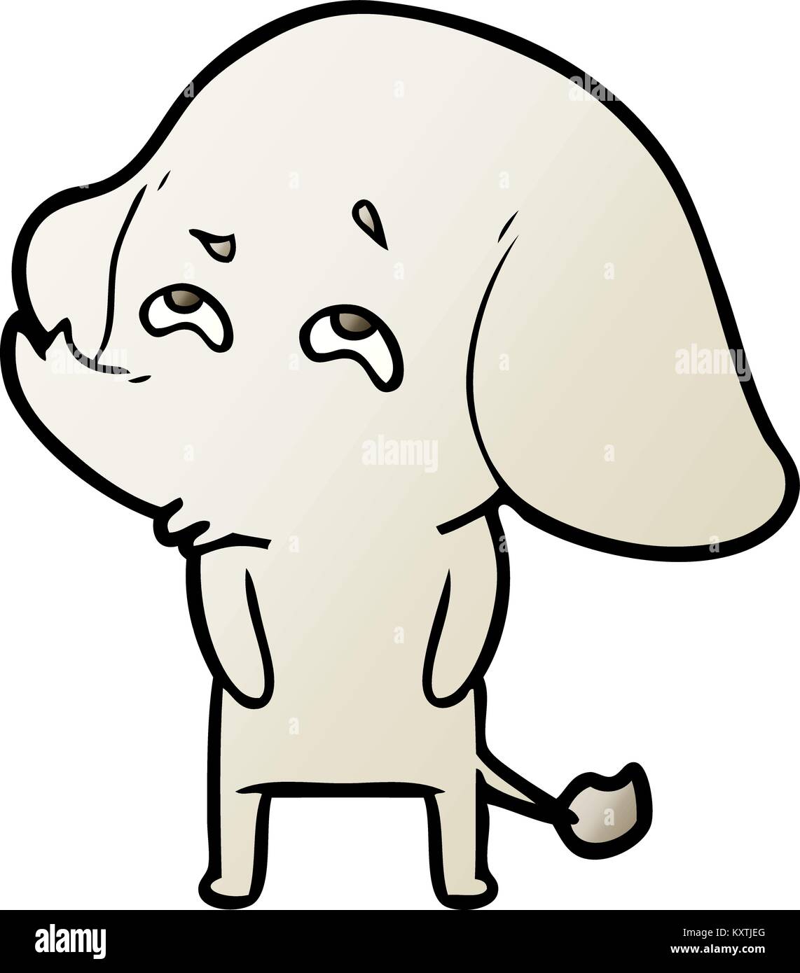 cartoon elephant remembering Stock Vector Image & Art - Alamy