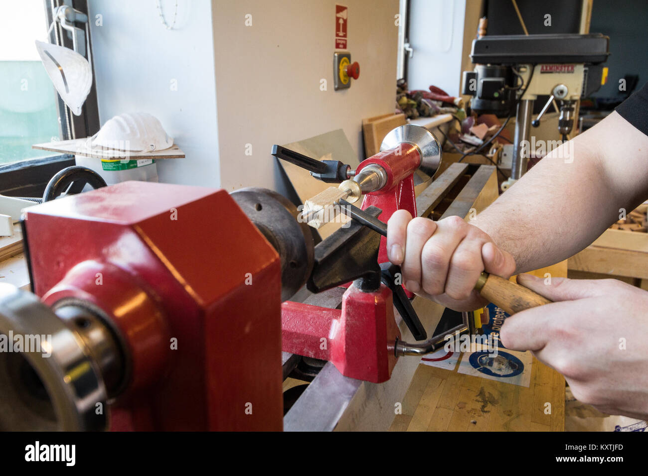 Woodwork workshop at Kingswood Centre, centre for people with learning ...