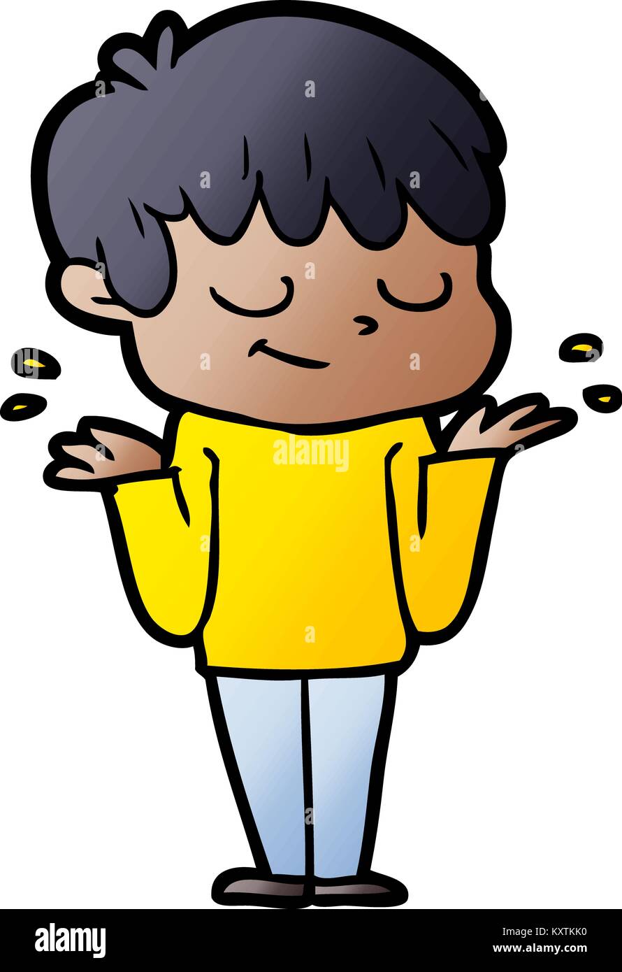 cartoon happy boy Stock Vector Image & Art - Alamy